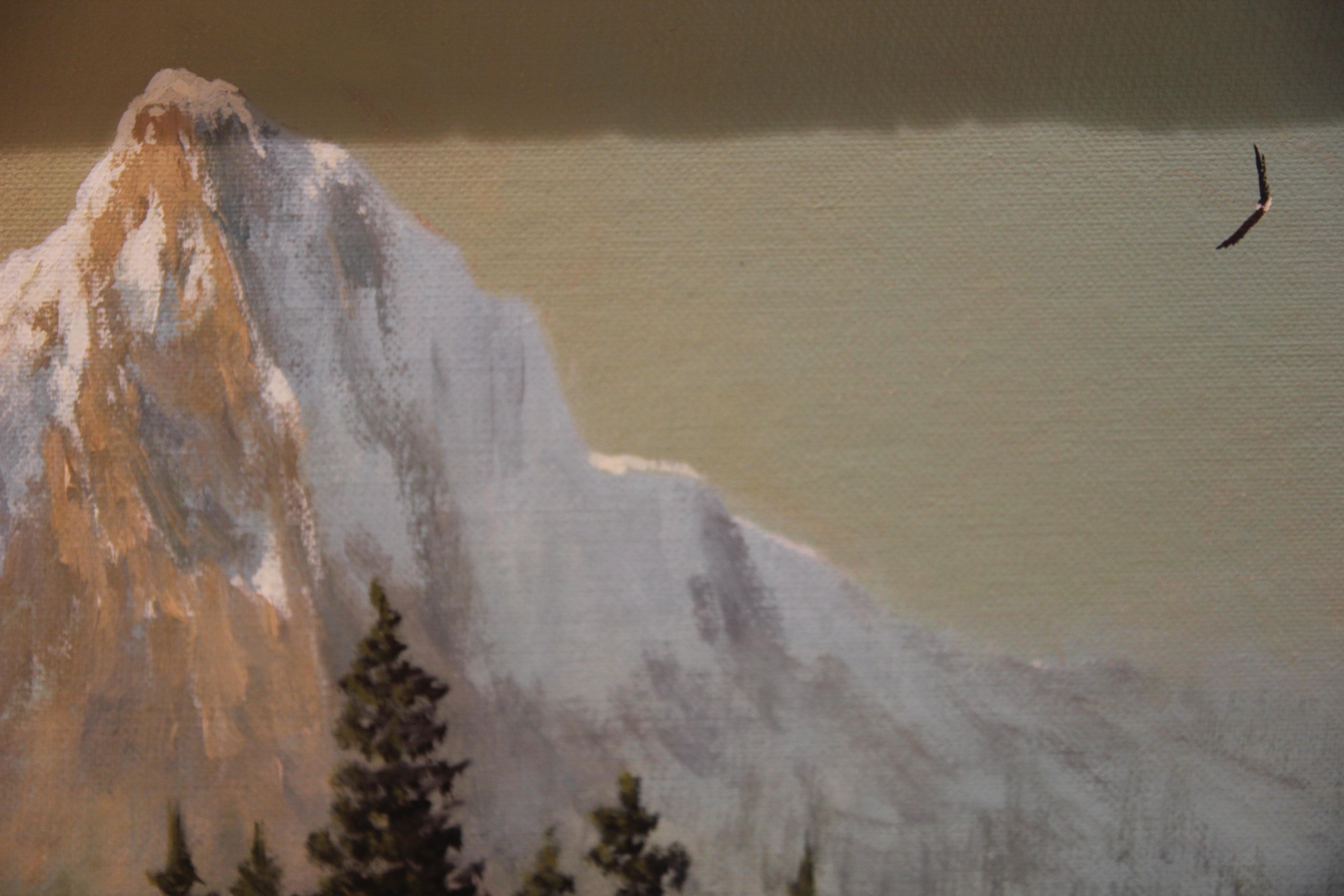 Clinton H. Baerman - "The North West" Naturalistic Mountain River ...