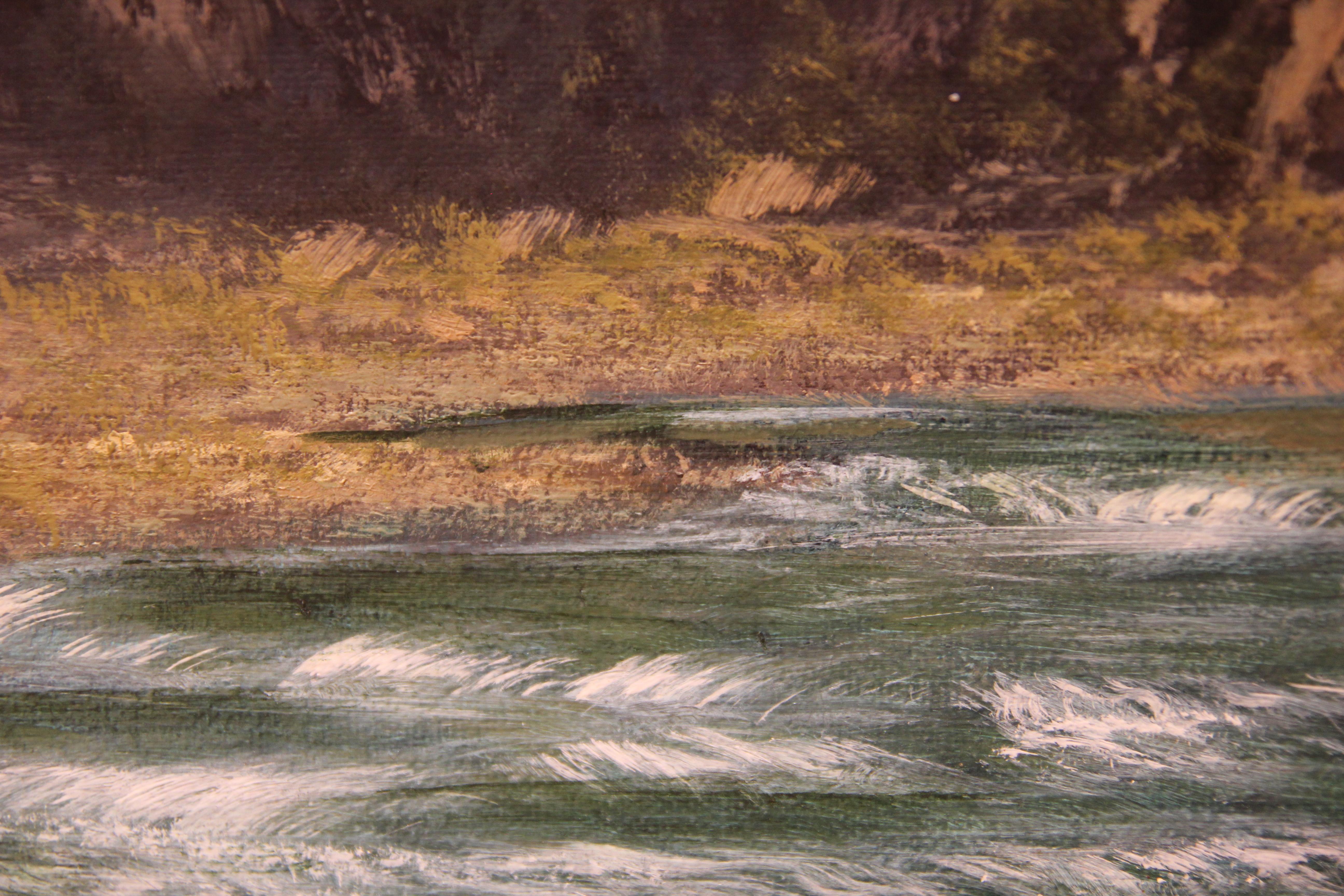 Clinton H. Baerman - "The North West" Naturalistic Mountain River ...