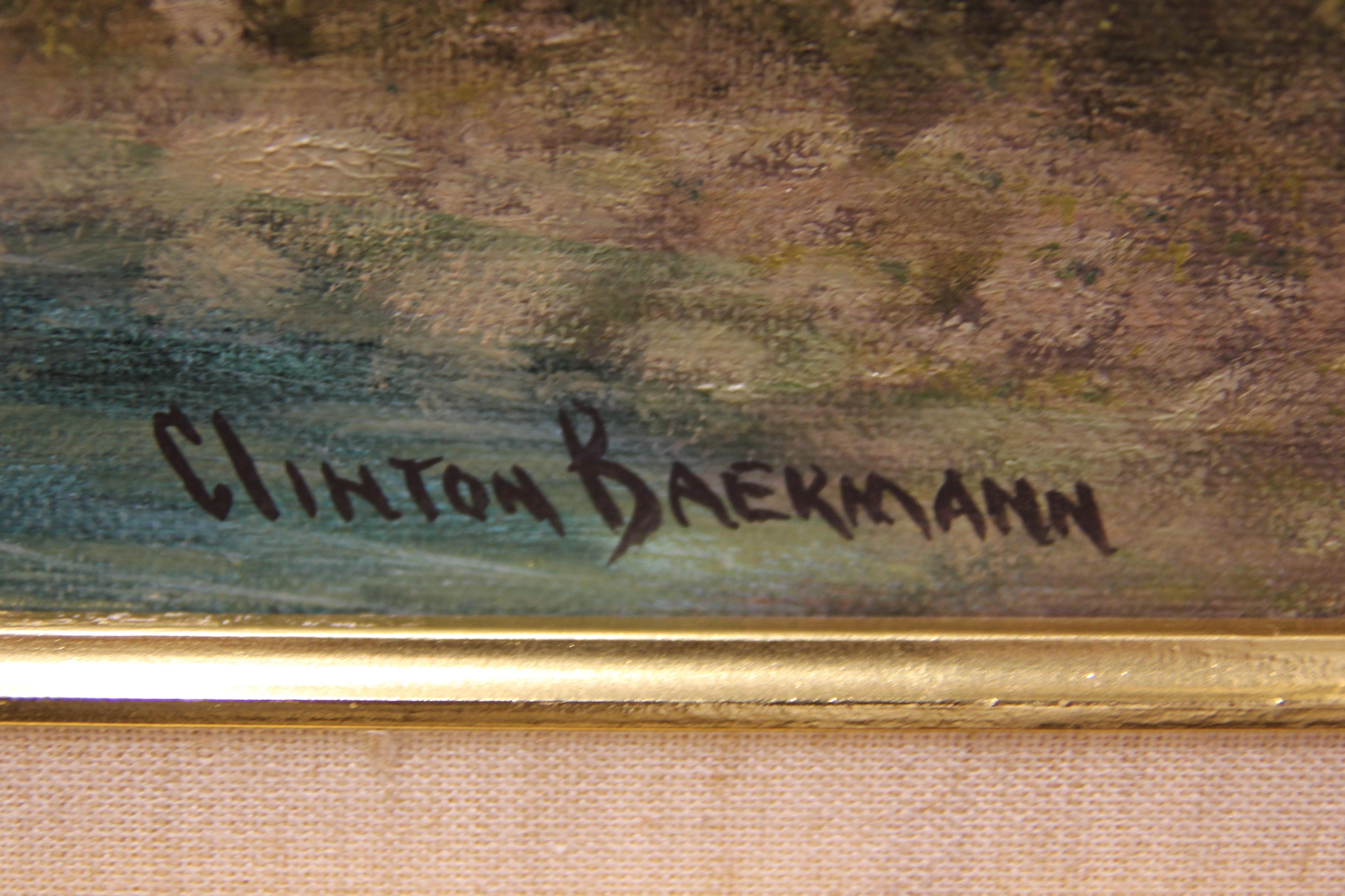 Clinton H. Baerman - "The North West" Naturalistic Mountain River ...