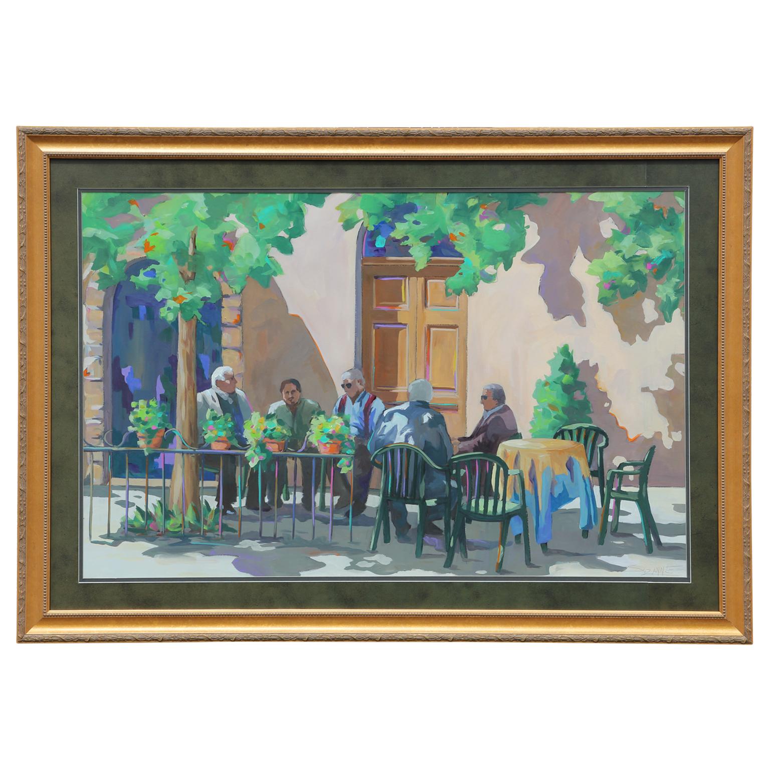 Donald Saff - Industrial Surrealist Print with a Coil, Gear, and a ...