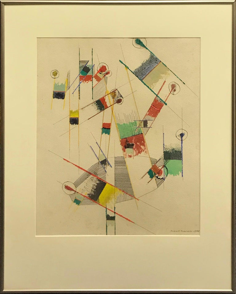 Robert Preusser - "Trapeze Performance" Colorful Wassily Kandinsky ...