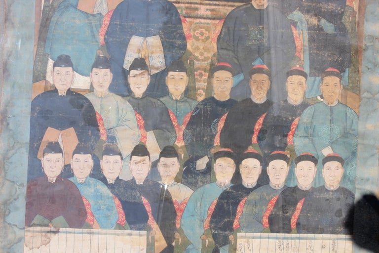 Unknown - Monumental Chinese Ancestral Painting For Sale at 1stDibs
