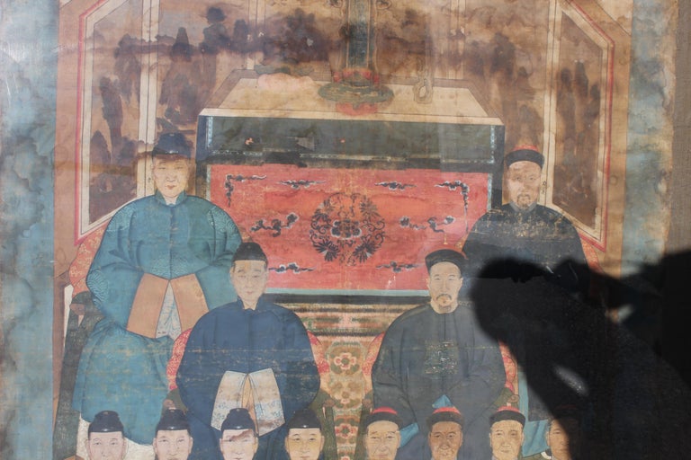 Unknown - Monumental Chinese Ancestral Painting For Sale at 1stDibs