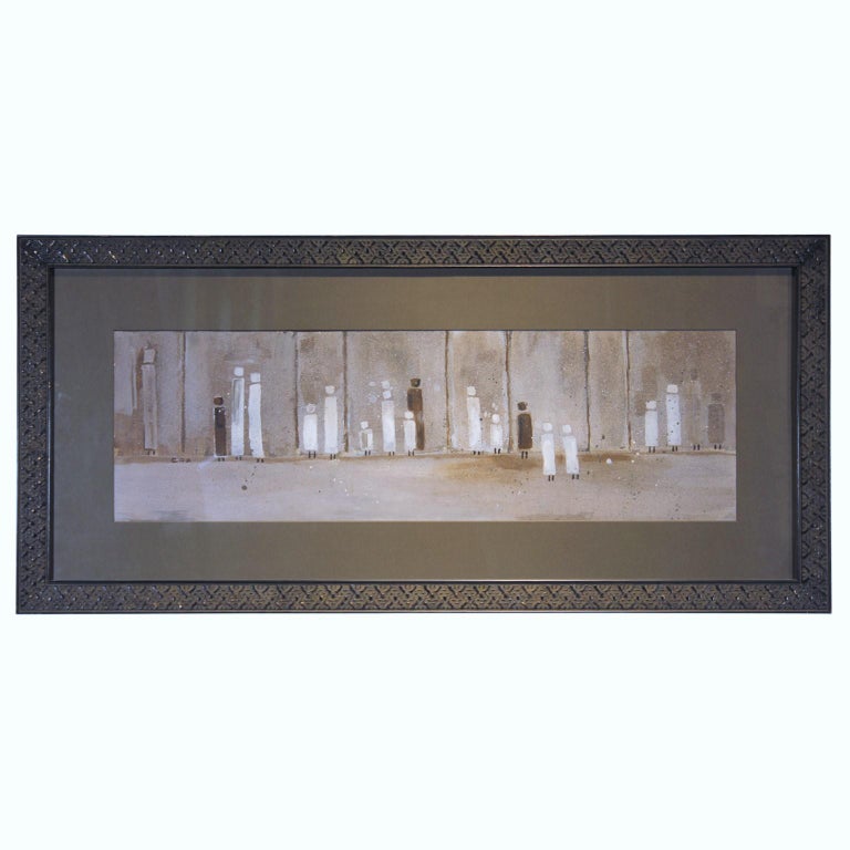 Merle Cox - Untitled Abstract Geometric Figures For Sale at 1stDibs