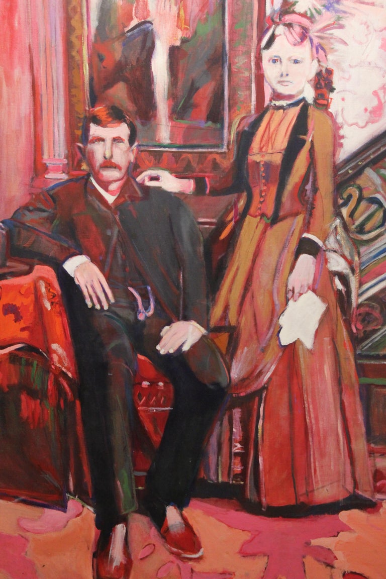 Da. Walker - Turn of the Century Portrait of an Upper Class Couple in ...