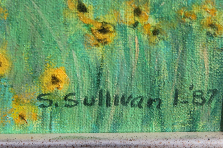 Stella Sullivan - Naturalistic Summer Landscape with Coreopsis For Sale ...