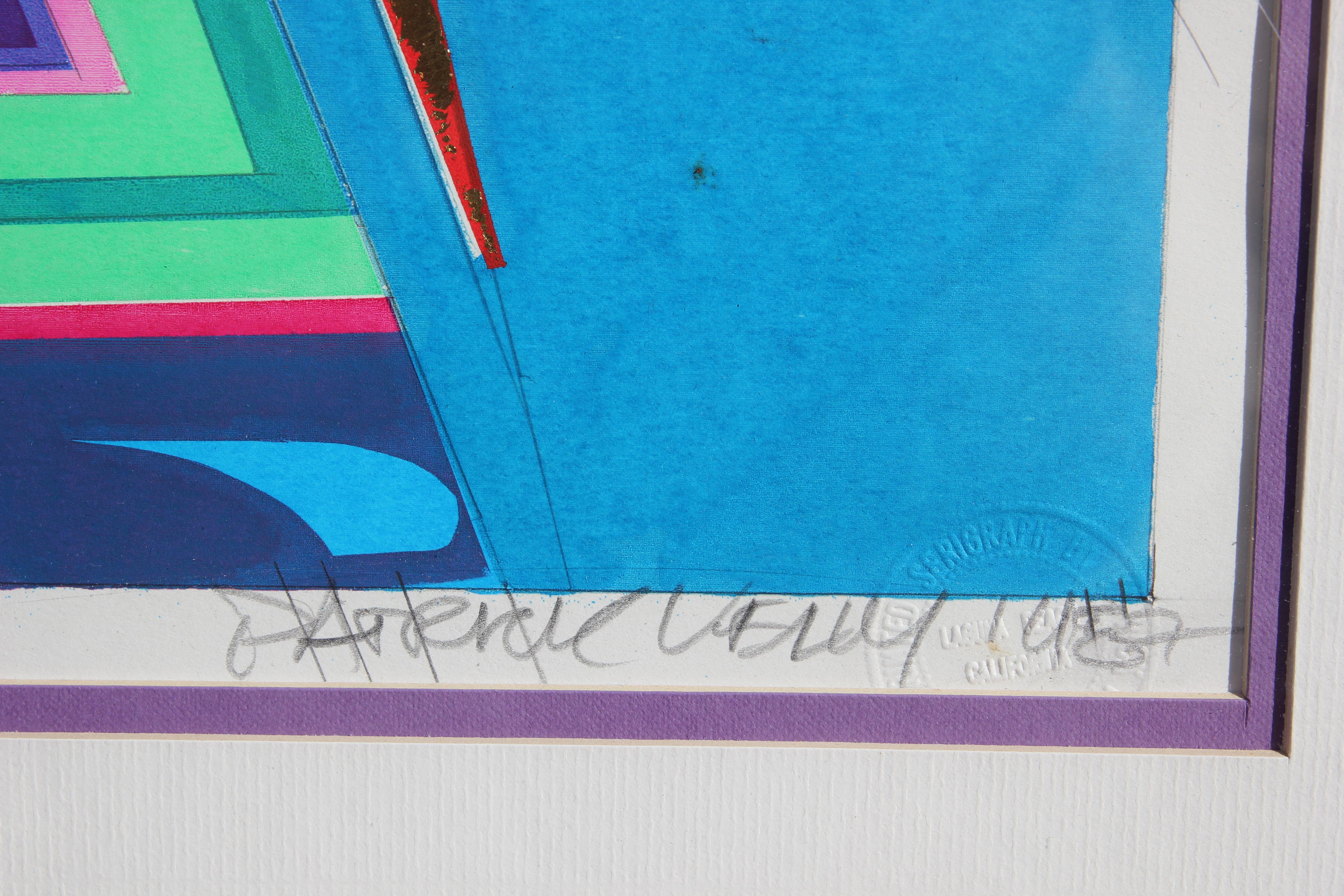 Patrick Kelly - "The High Priest" Geometric Pop Art Artist Proof at ...