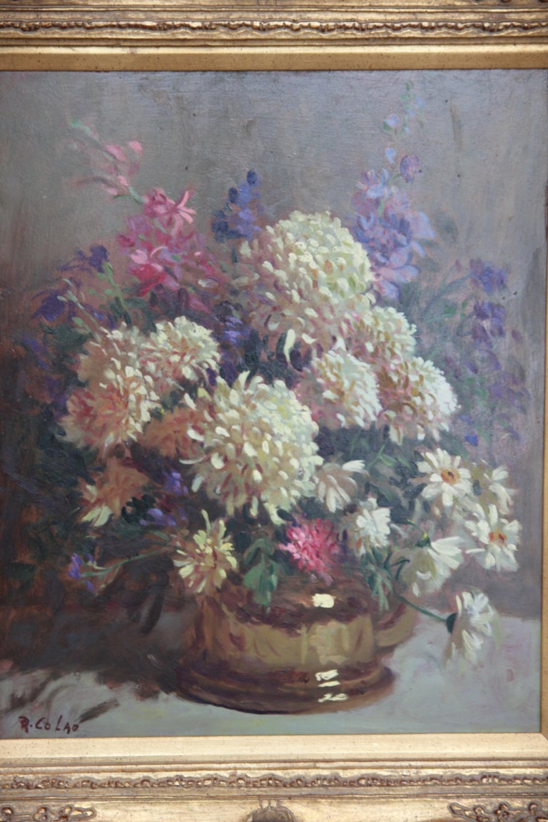 Rudy Colao - Naturalistic Impressionist Floral Still Life Painting at ...