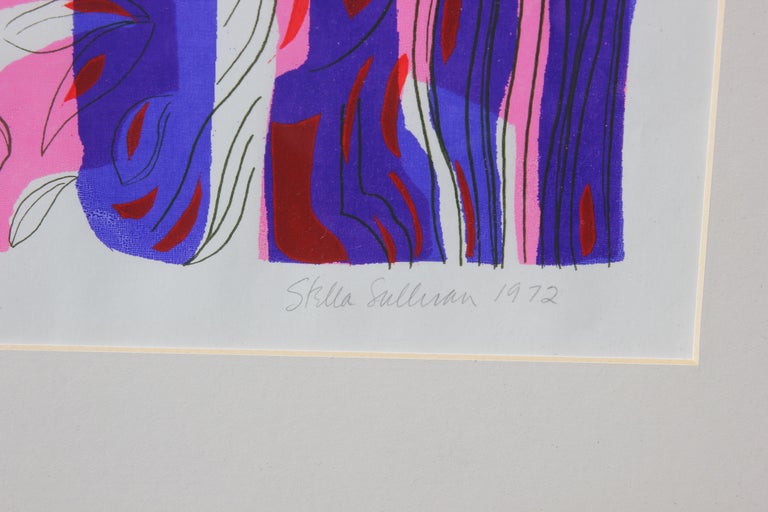 Stella Sullivan - "Dancers Emerging" Modern Geometric Abstract ...