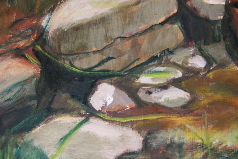 Stella Sullivan - Modern Naturalistic Texas Landscape with Rock For ...
