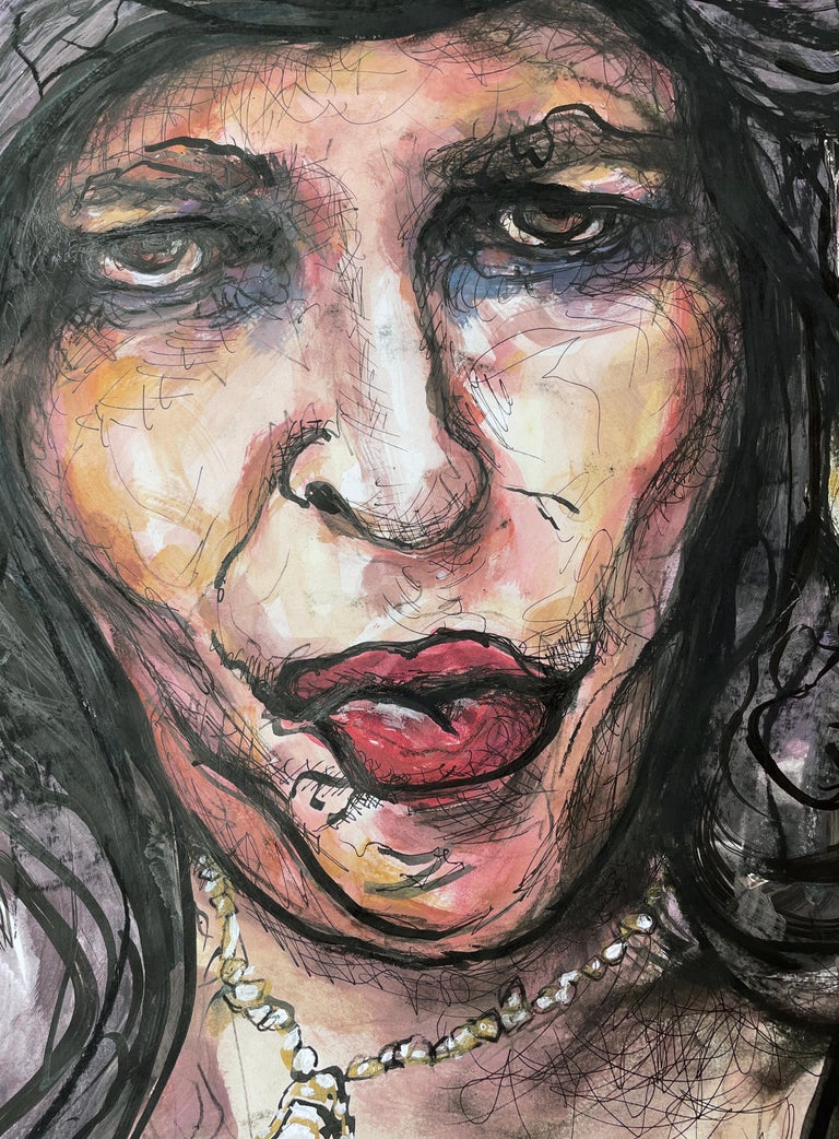 Garek - Trinity, Watercolor Portrait, Original Work of Art, Unframed ...