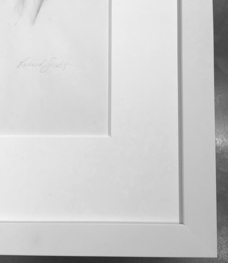 Rick Sindt - Untitled #8 - Original Graphite Drawing on Paper, Muscular ...