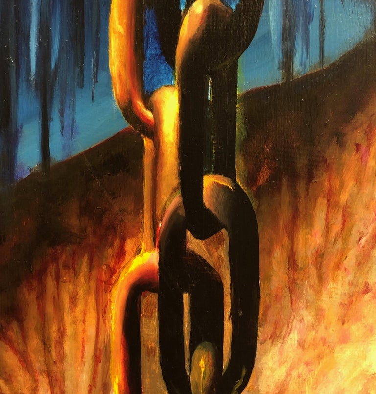 Sasha Aleksa Perišić - The Martyrdom of Prometheus, Portrait, Original ...