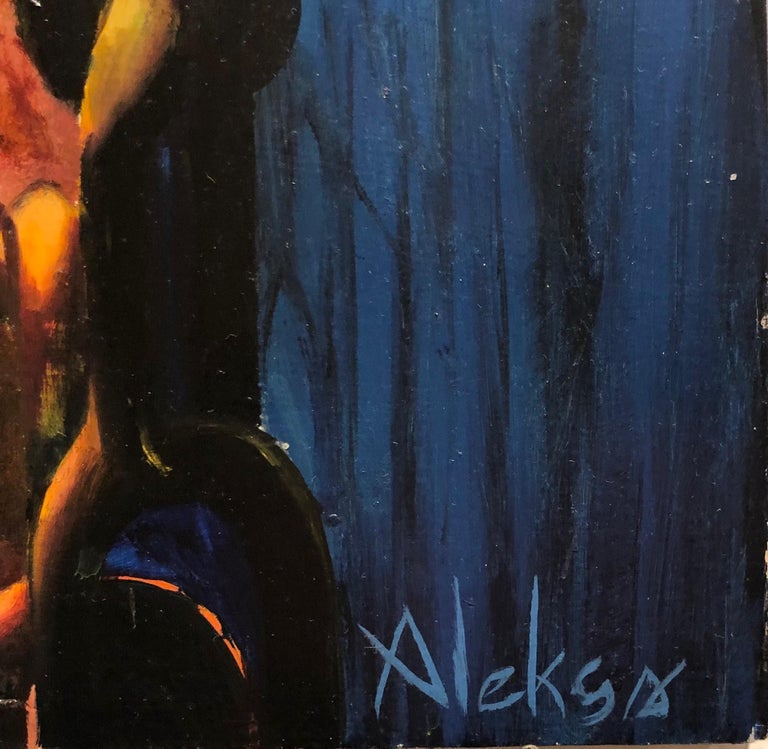 Sasha Aleksa Perišić - The Martyrdom of Prometheus, Portrait, Original ...