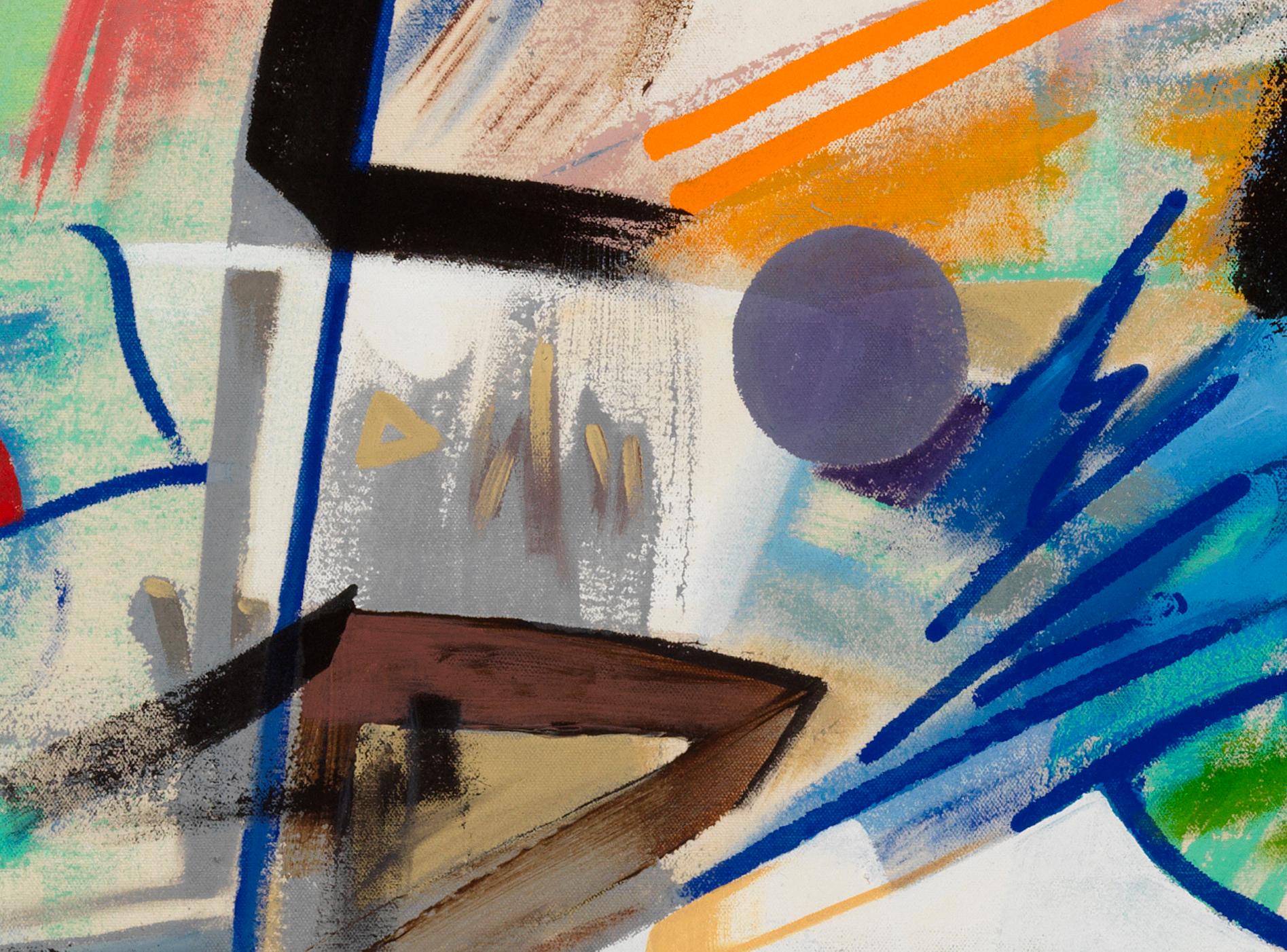 Connor Hughes - Untitled 2 - Abstract Expressionist Graffiti Influenced ...