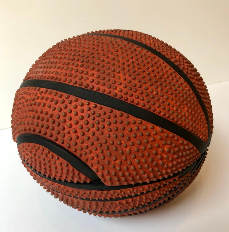 Ryan Michel - Roly Poly B-Ball, Insect Morphed into Ceramic Basketball ...