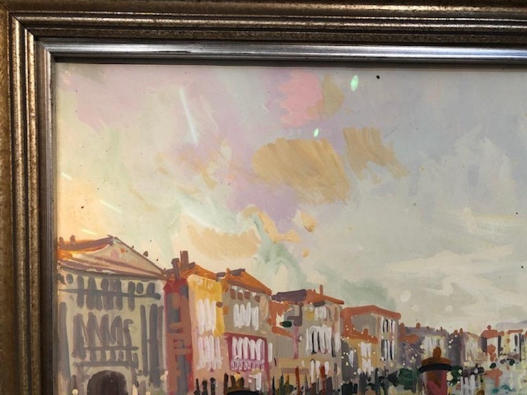 Maurice Buffet - Venetian Scene For Sale at 1stDibs
