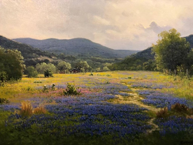 Jerry Ruthven - Evening Near Leakey, Texas at 1stDibs
