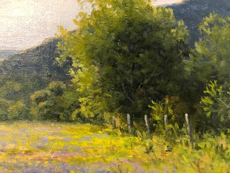 Jerry Ruthven - Evening Near Leakey, Texas at 1stDibs