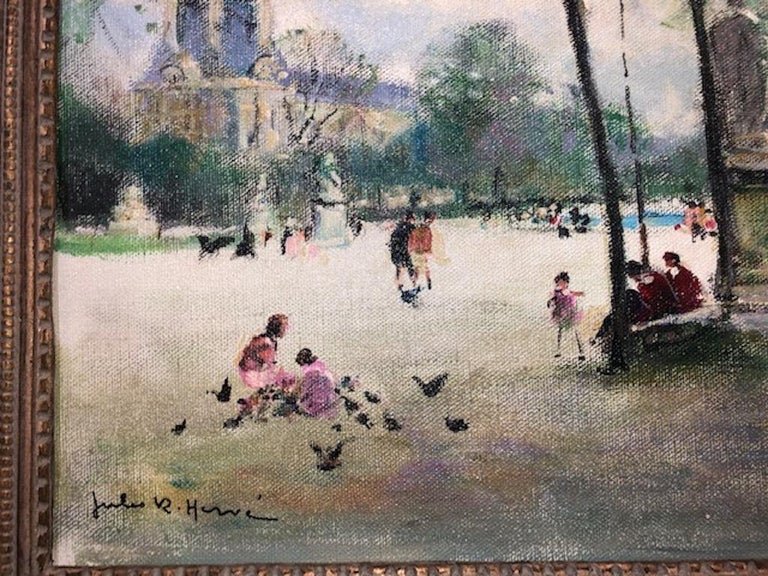 Jules Herve - Children Playing at 1stDibs