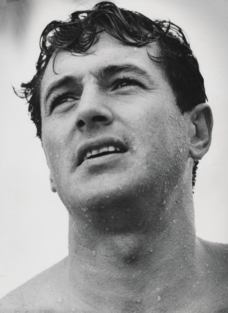 Leo Fuchs - Rock Hudson After a Swim Globe Photos Fine Art Print For ...