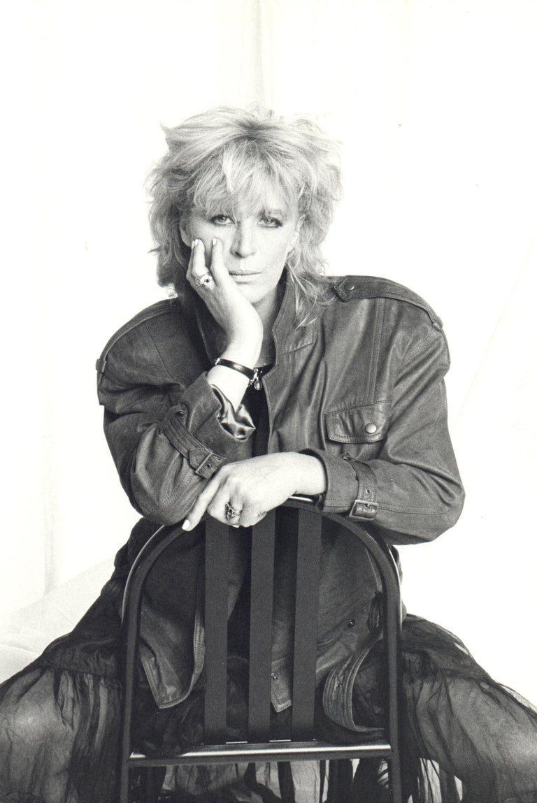 George de Bose - Marianne Faithfull Posed in the Studio Vintage ...