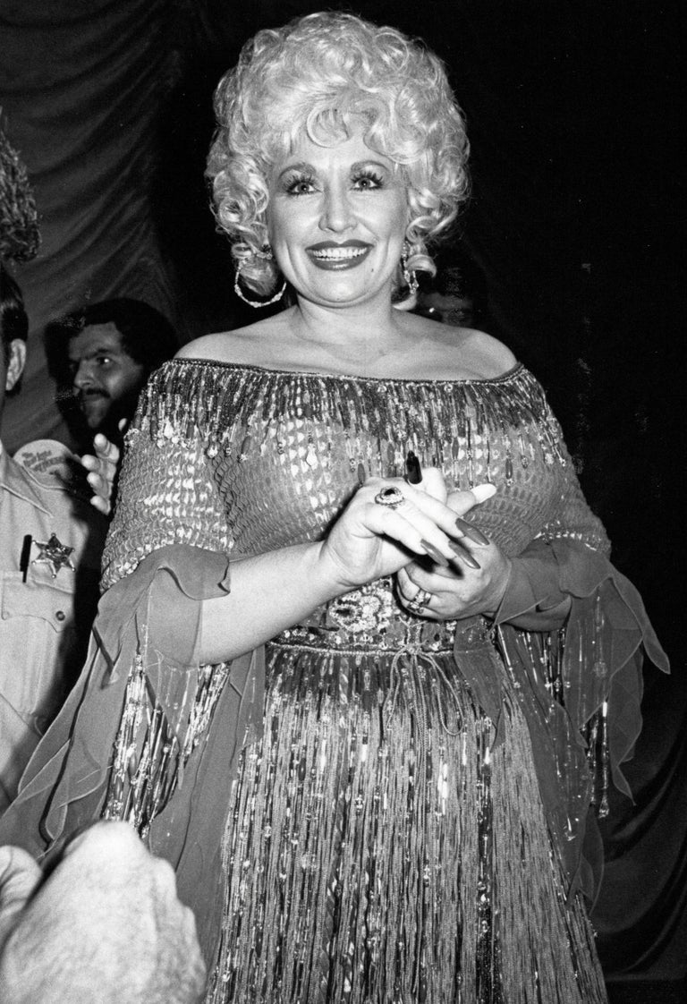 Nancy Barr-Brandon - Dolly Parton Candid and Smiling Vintage Original ...