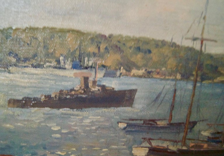 Alan Grieve - Sydney Harbour - Before the Opera House Early 20th ...