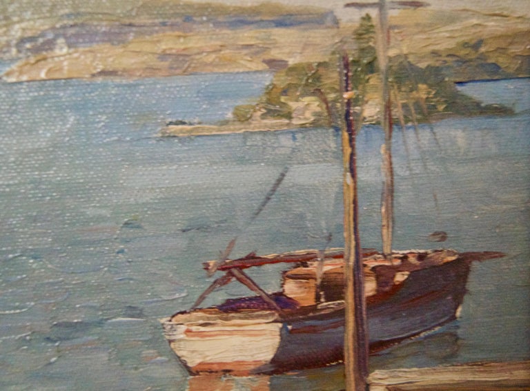 Alan Grieve - Sydney Harbour - Before the Opera House Early 20th ...