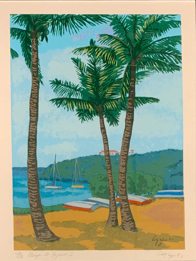 Luis Germán Cajiga - Playa de Fajardo II, Puerto Rico by Luis Germán ...