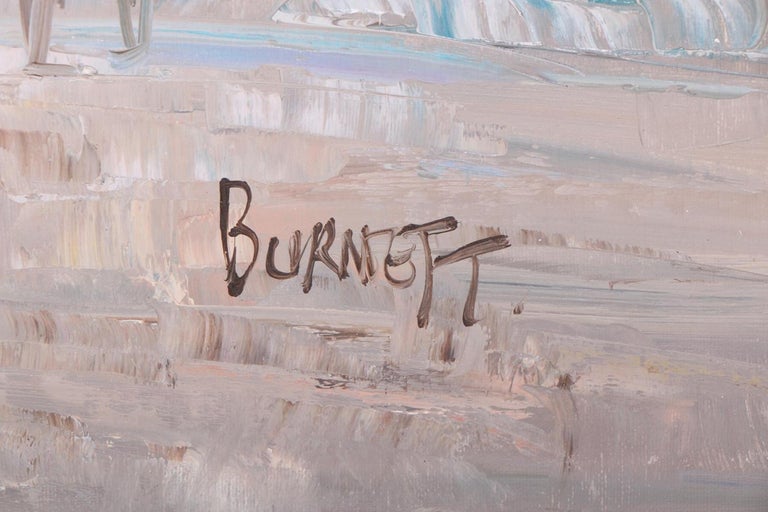 Caroline C. Burnett - Caroline C. Burnett Oil on Canvas Landscape For ...