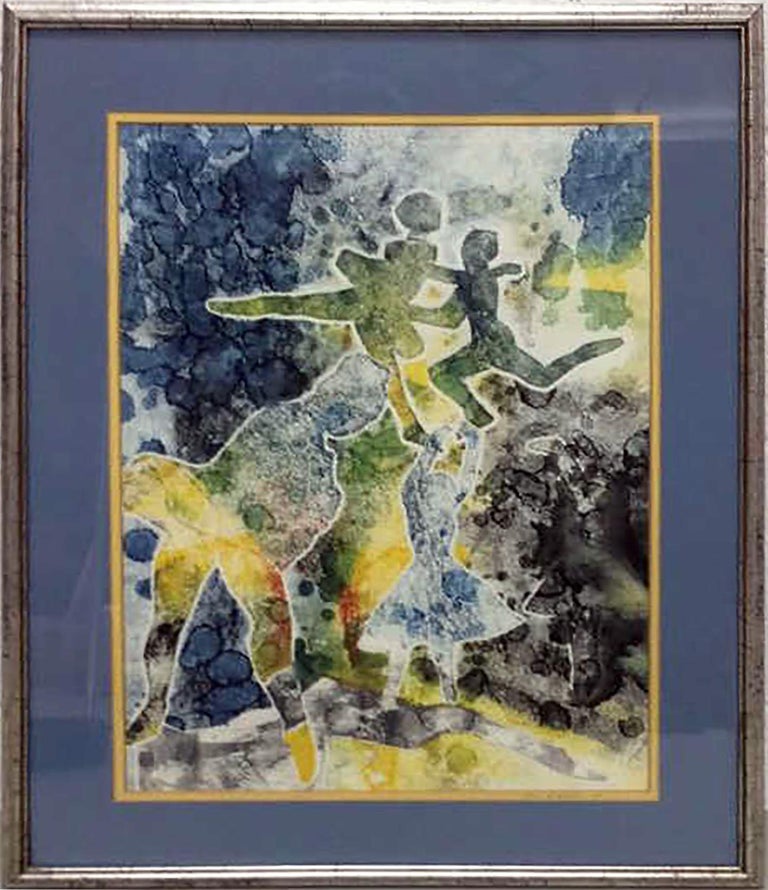 Joseph Weiss - Watercolor Painting by Joseph Weiss BALLET DANCERS For ...