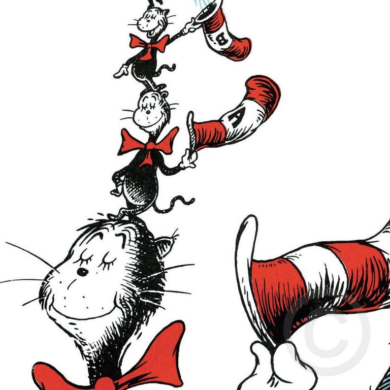 Dr. Seuss (Theodore Geisel) - Dr Seuss, Little Cats B, C, and A at 1stDibs