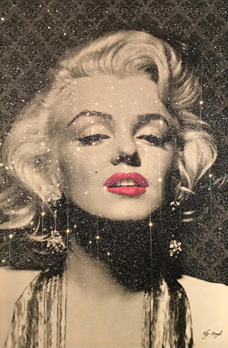 Kfir Moyal - Kfir Moyal, Marilyn Birthday Hot Pink Lips For Sale at 1stDibs