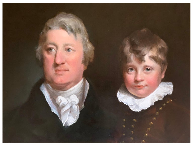 Joseph Clover - Early 19th Century English Oil Portrait Painting of a ...