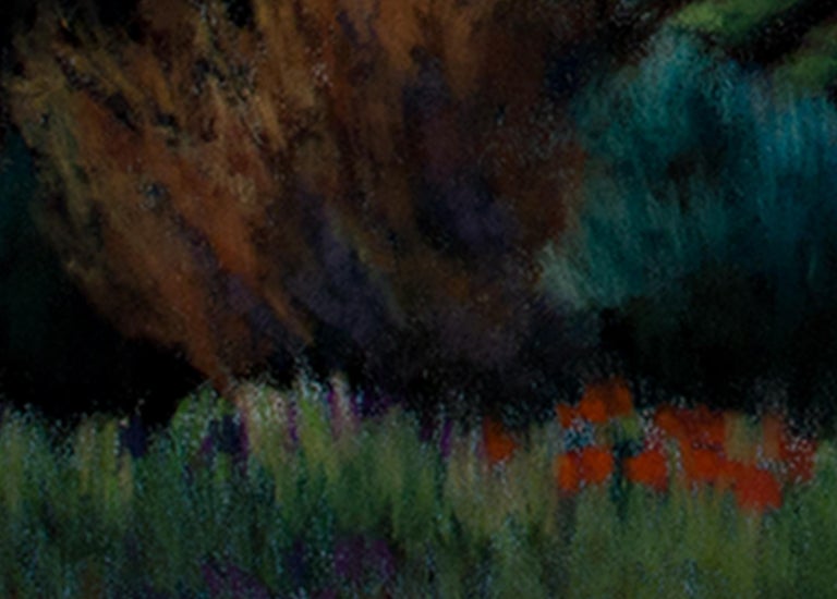 Victoria Ryan - "Storm Watch 2," Idyllic Landscape Pastel on Paper ...