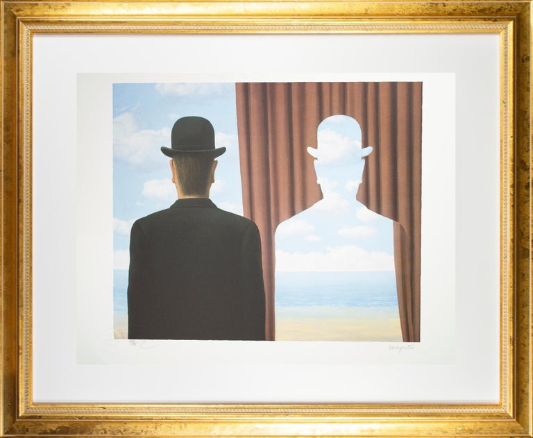 René Magritte - "Decalcomanie (Decalcomania)," Lithograph after 1966 ...
