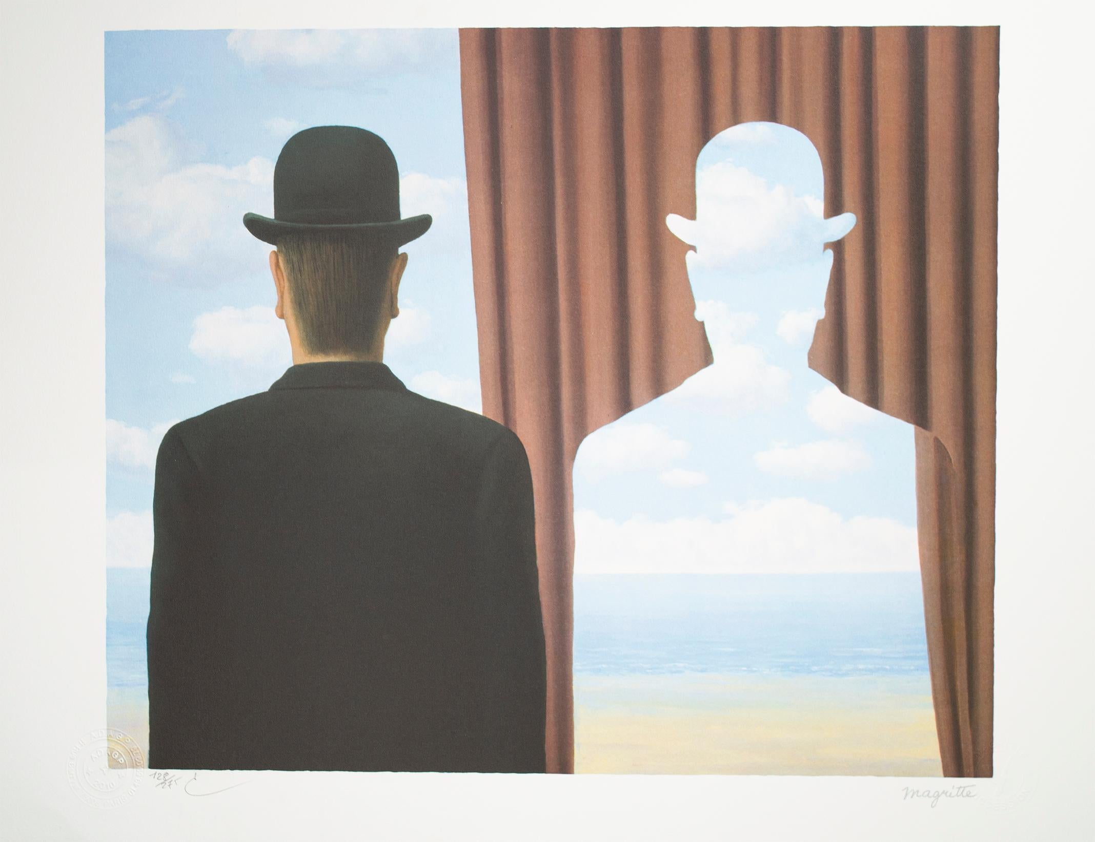 René Magritte - "Le Blanc Seing (The Blank Signature)," Litho after ...