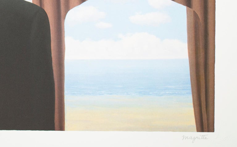 René Magritte - "Decalcomanie (Decalcomania)," Lithograph after 1966 ...