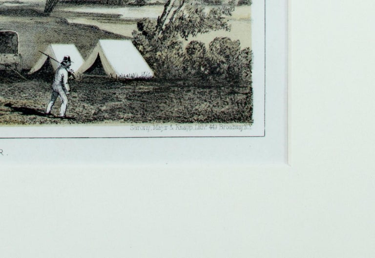 John Mix Stanley - 'Maple River' original color lithograph by John Mix ...
