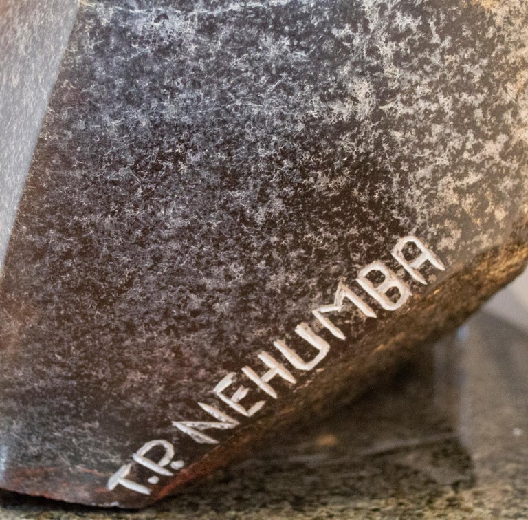 Terence Paradzai Nehumba - 'Kudu' original springstone Shona sculpture ...