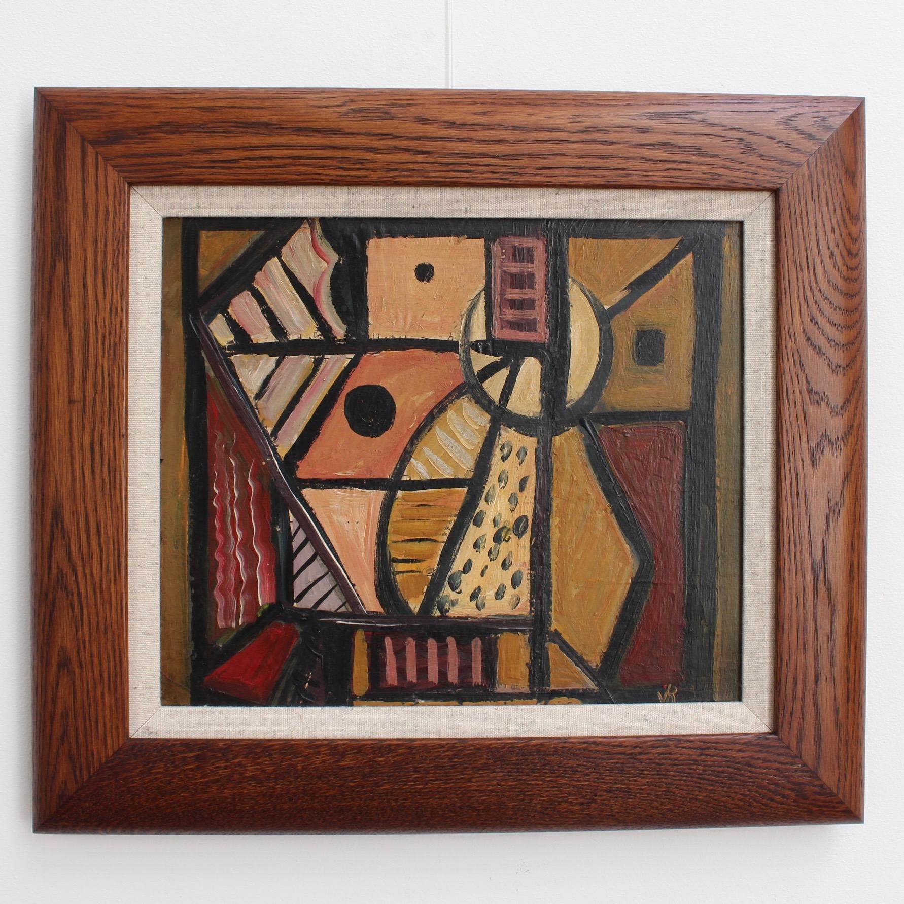 V.R. - Cubist Composition at 1stDibs