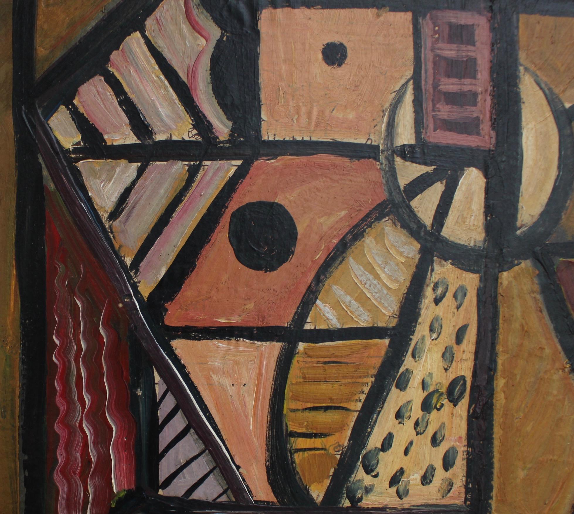 V.R. - Cubist Composition at 1stDibs