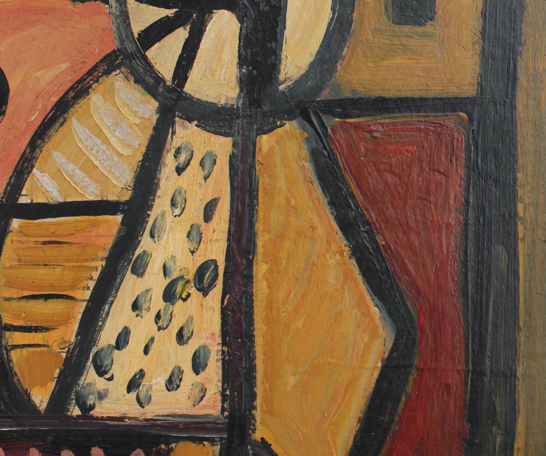 V.R. - Cubist Composition at 1stDibs