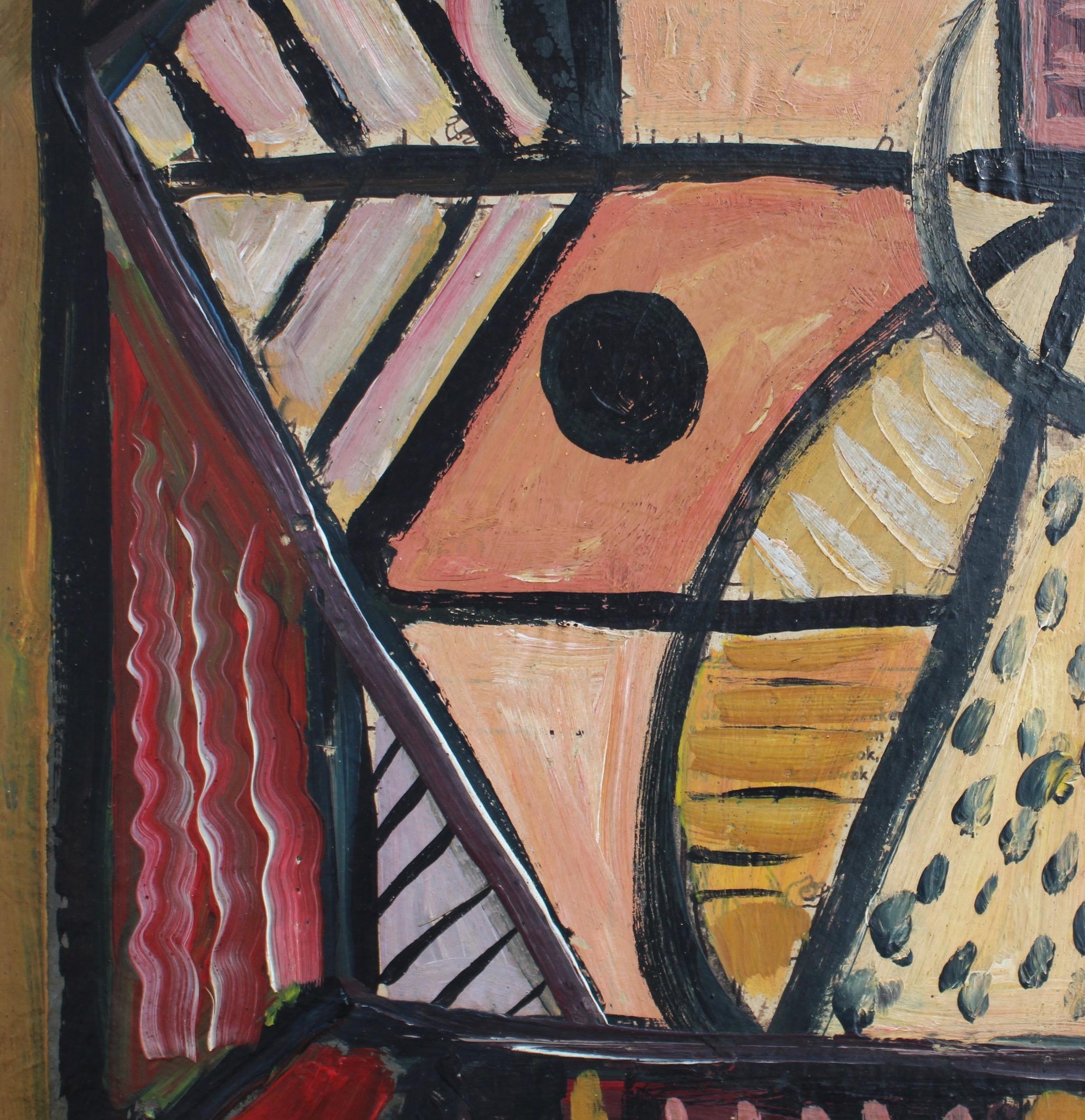 V.R. - Cubist Composition at 1stDibs
