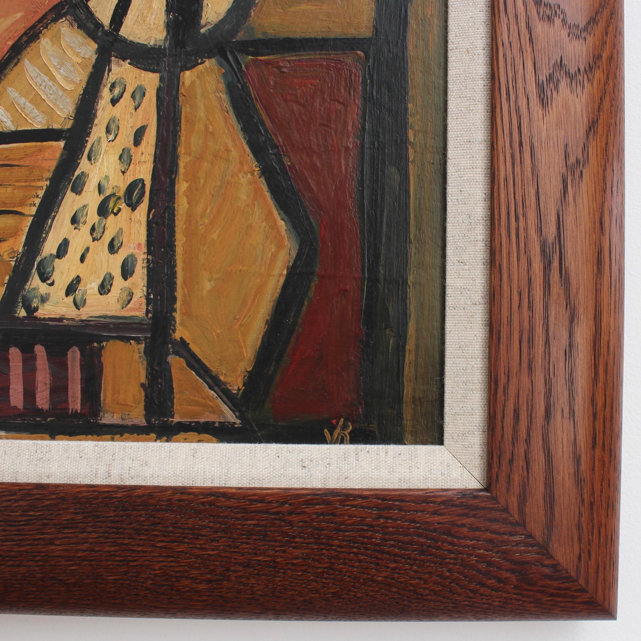 V.R. - Cubist Composition at 1stDibs
