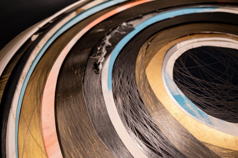 Carali McCall - Circle Drawing: 10 Layers For Sale at 1stDibs