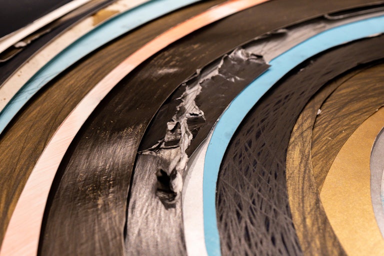 Carali McCall - Circle Drawing: 10 Layers For Sale at 1stDibs