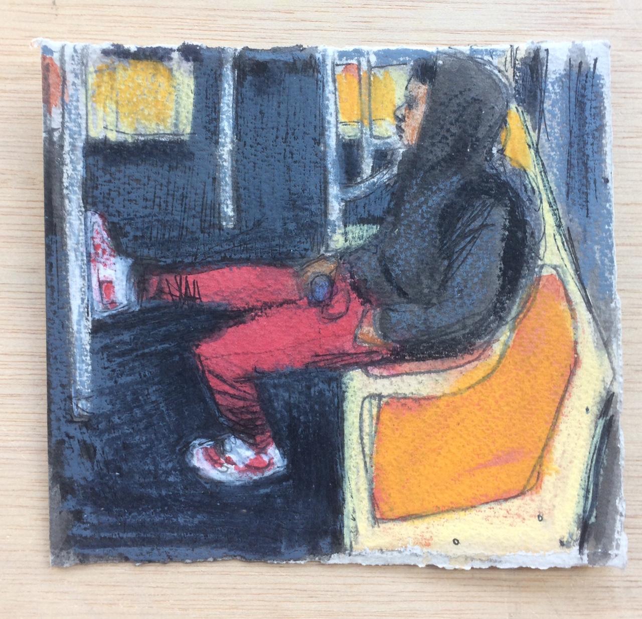 Patrick Jewell - Red Pants For Sale at 1stDibs
