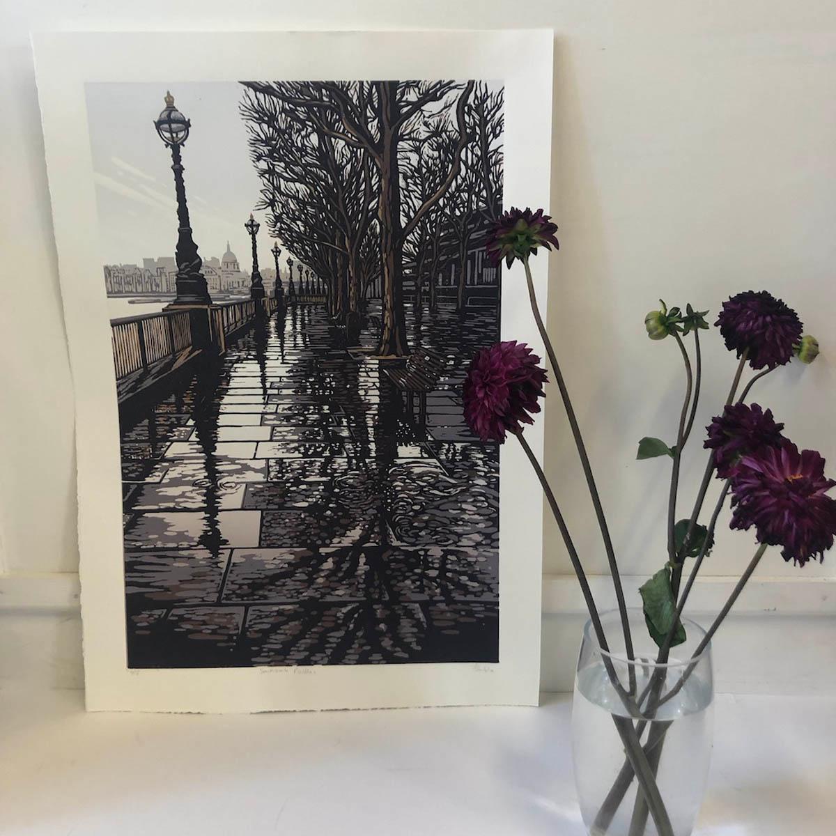 Alexandra Buckle - Southbank Puddles BY ALEXANDRA BUCKLE, Limited ...